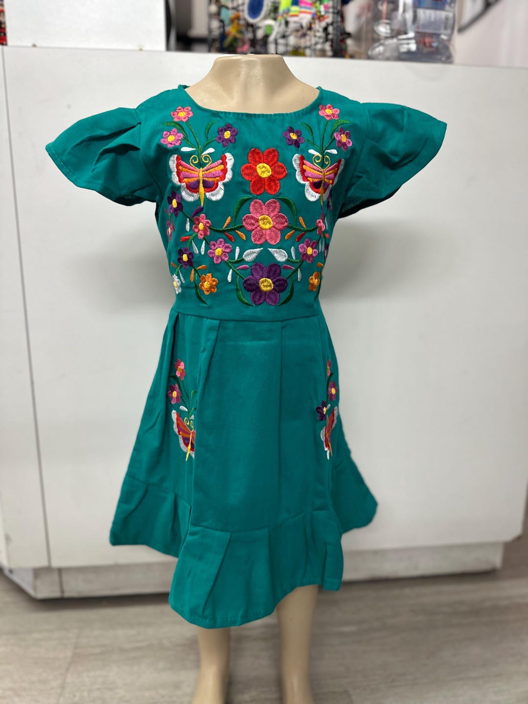 Girls Beautiful Size 6T Mexican Dress - Etsy