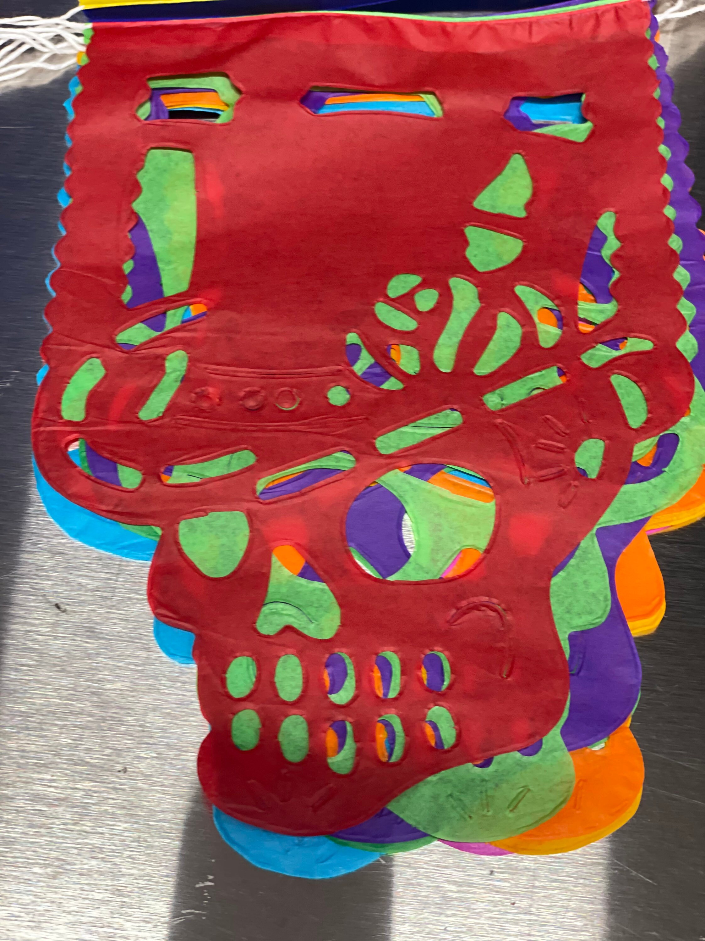 Dia De Los Muertos Papel Picado Mexican Banners Paper - Etsy