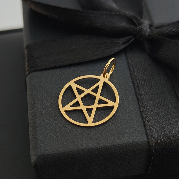 Pentagram Pendant - Etsy