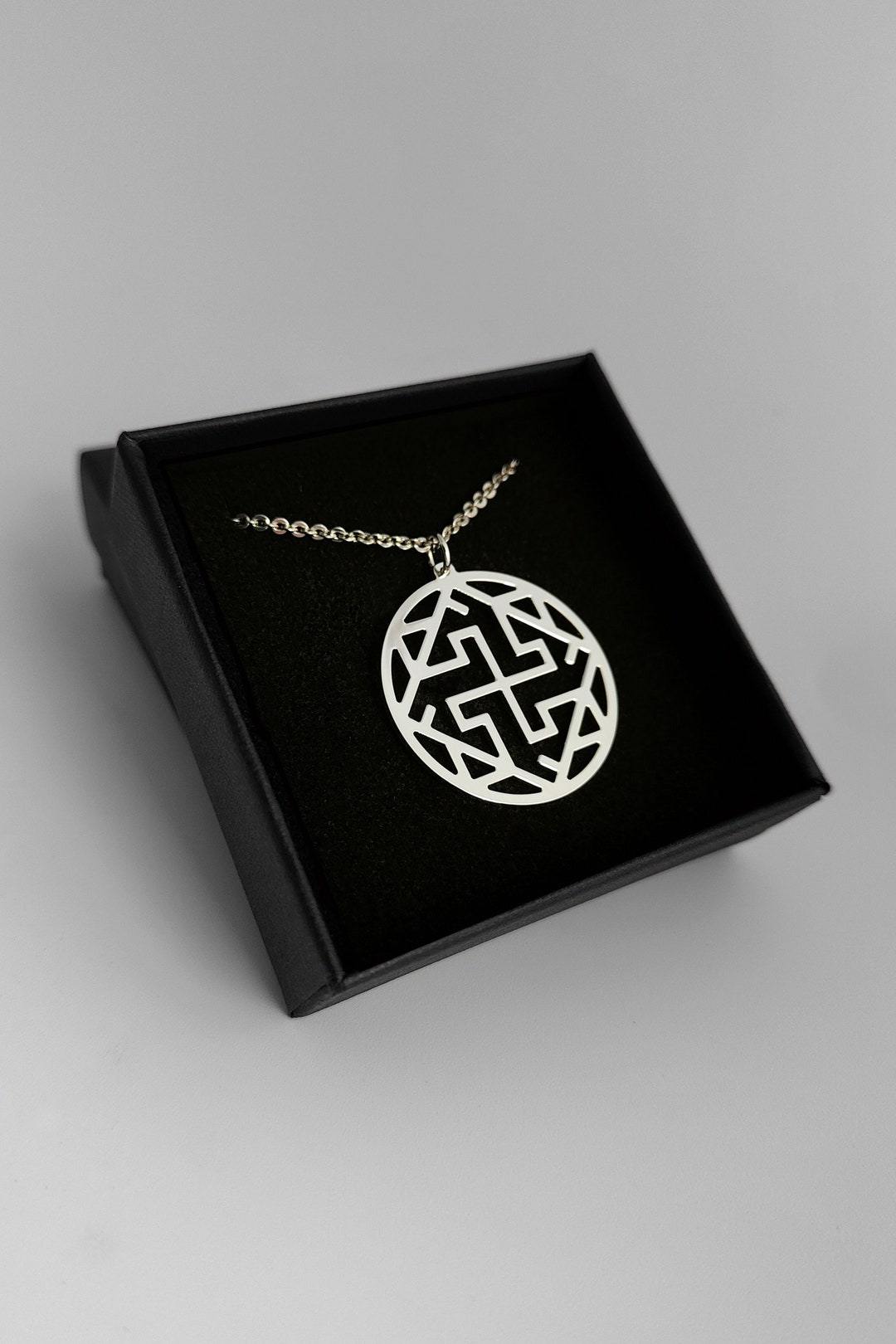 Valkyrie Necklace, Pagan Amulet, Slavic Symbol. Viking Necklace ...