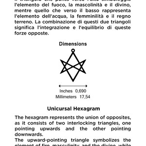 Unicursal Hexagram in 18K Gold. 18k Solid Gold Hexagram Pendant ...