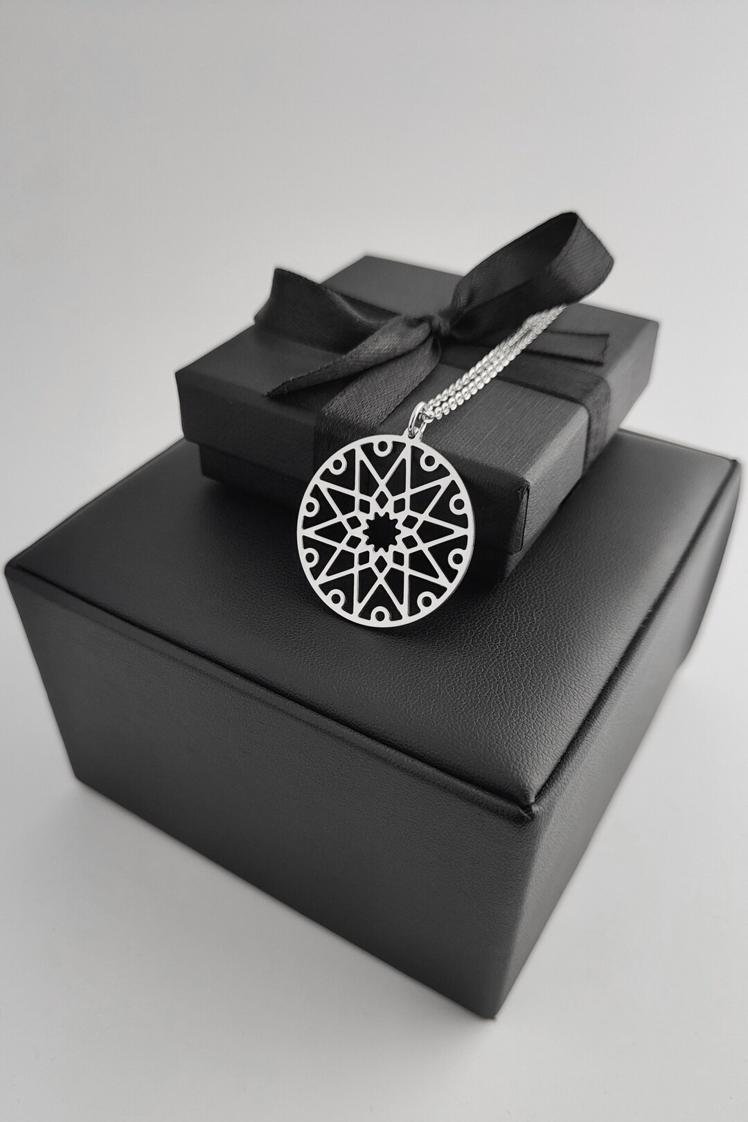 Mandala Necklace. Esoteric Pendant, Sacred Geometry Necklace. Spiritual ...