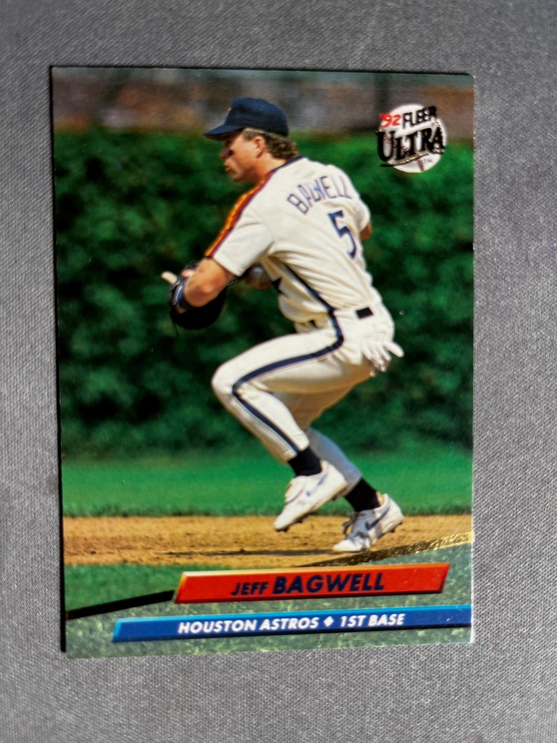 1992 Fleer Ultra Jeff Bagwell #198 - Etsy