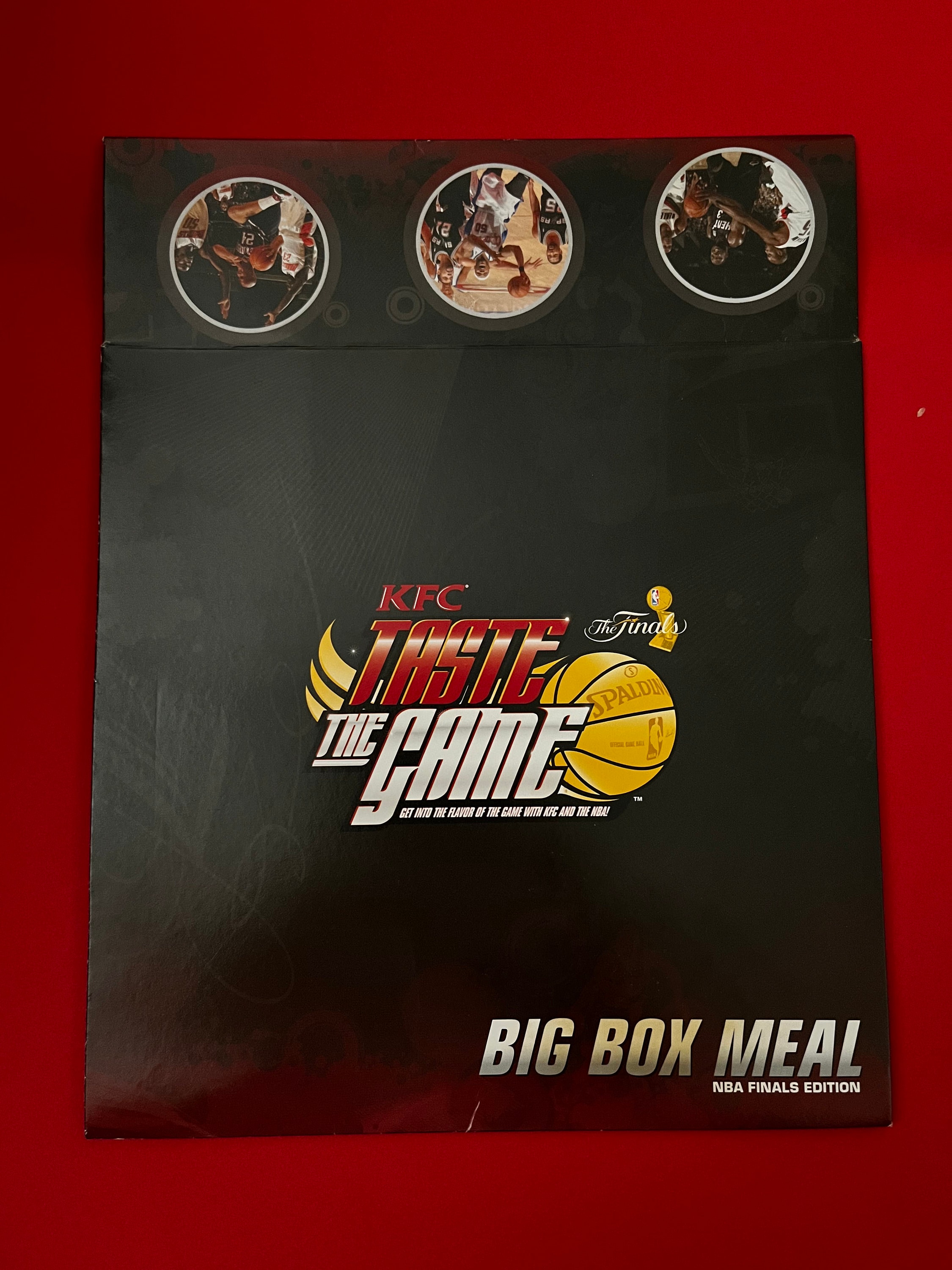 KFC Taste the Game Big Box Meal NBA Finals Edition - Etsy