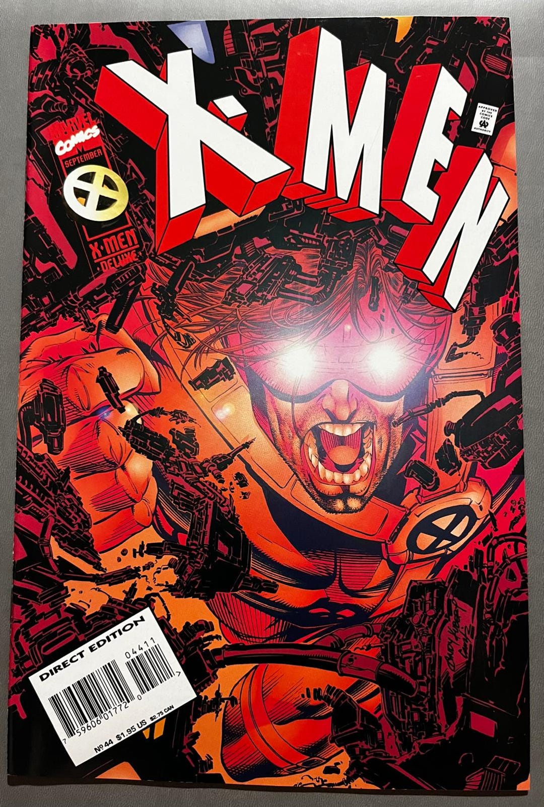X Men #44 (1st Series) Deluxe Direct Edition September, 1995 - Etsy