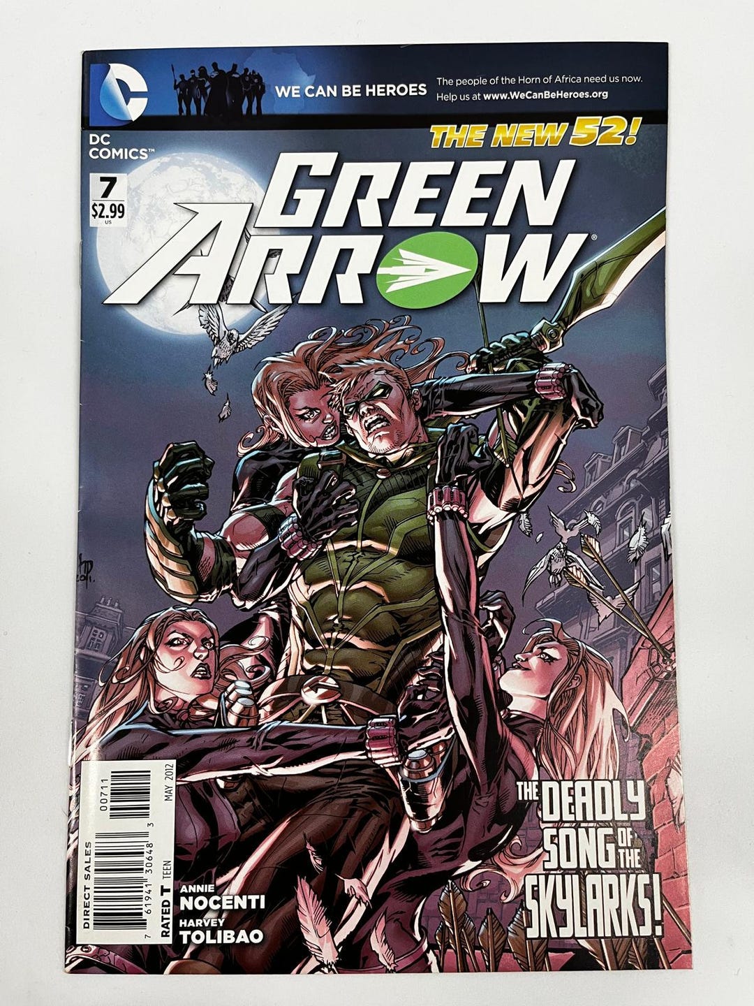 Green Arrow the New 52! #7 DC Comic Book - Etsy