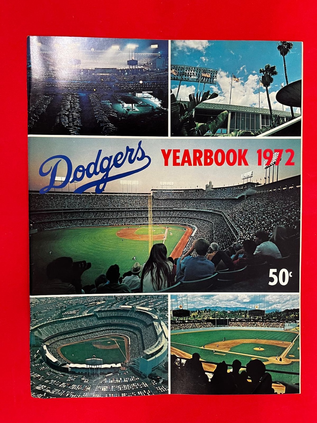 1972 Los Angeles Dodgers Yearbook - Dodger Stadium - Etsy