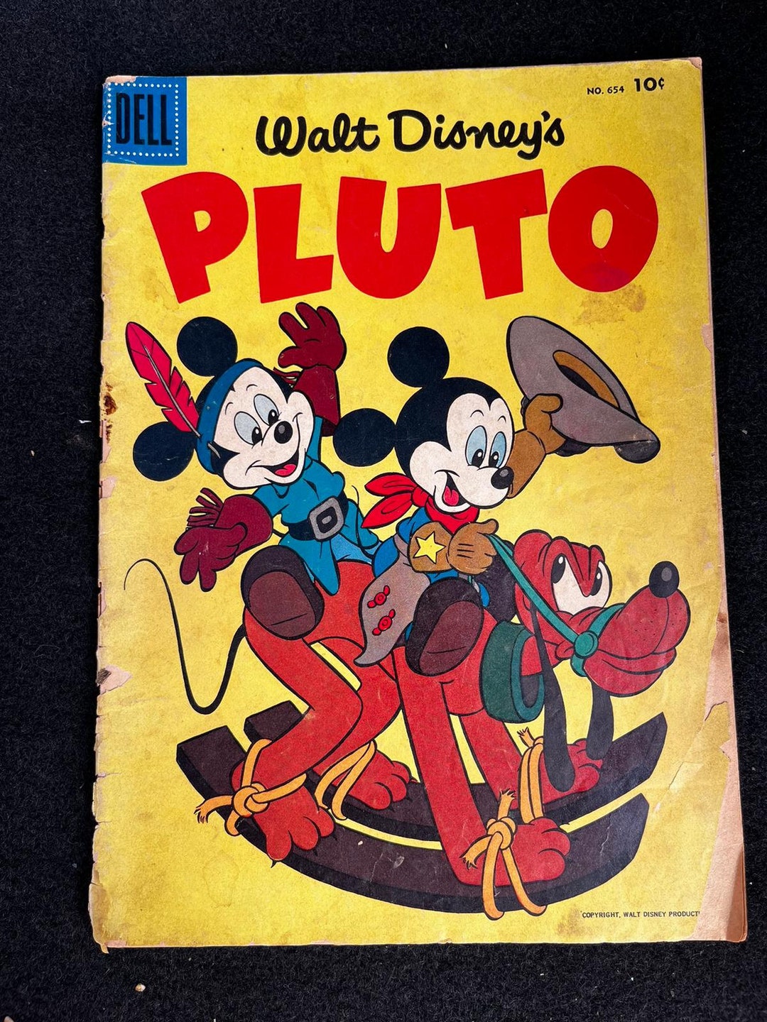 Walt Disney Pluto Comic Book #654 - Etsy