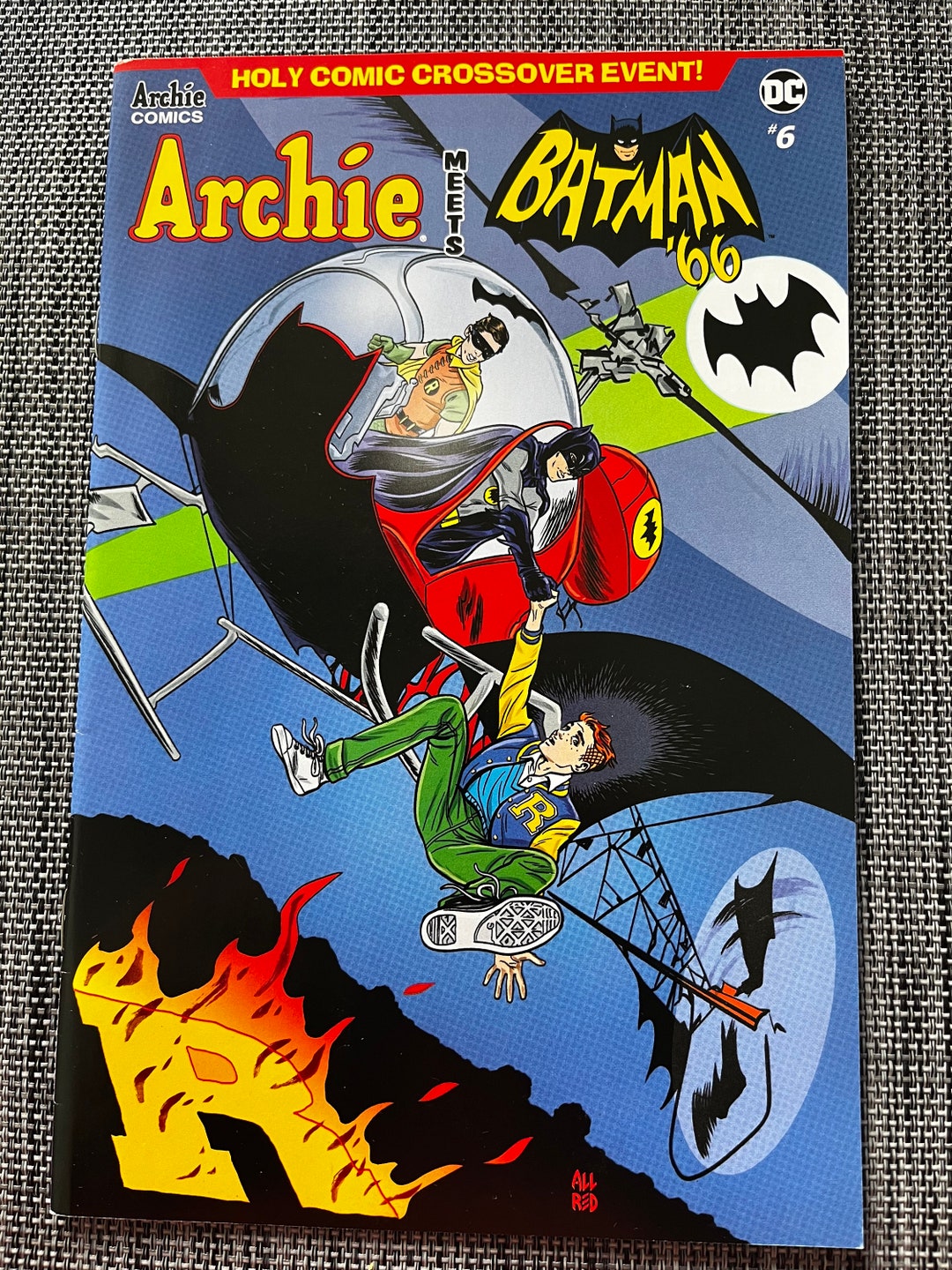 Archie Meets Batman '66 #6 Archie/dc Comics 2019 Robin Mike Allred - Etsy