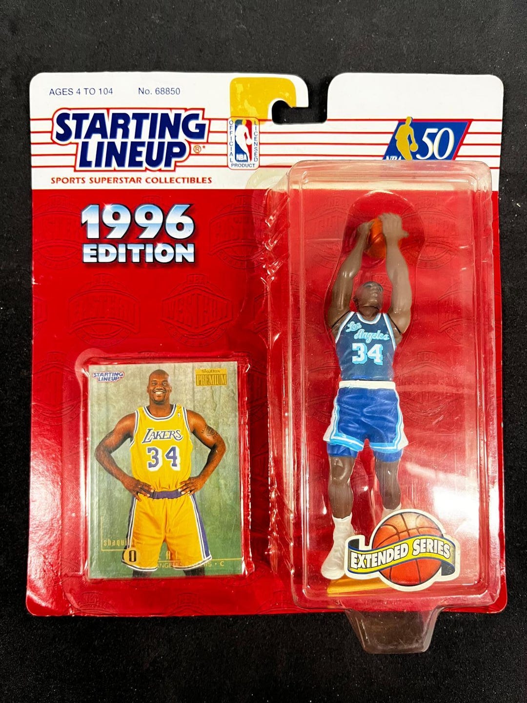 SHAQUILLE O-NEAL Los Angeles Lakers Extended Series Starting Lineup ...
