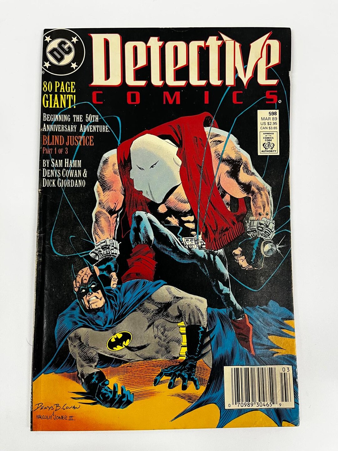 Detective Comics #598 (1989, DC Comics) - Etsy