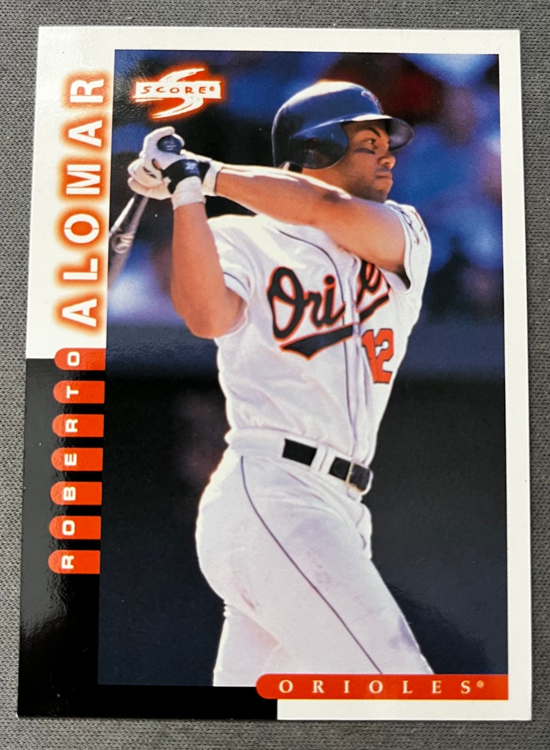 1998 Score #15 Roberto Alomar Baltimore Orioles HOF - Etsy