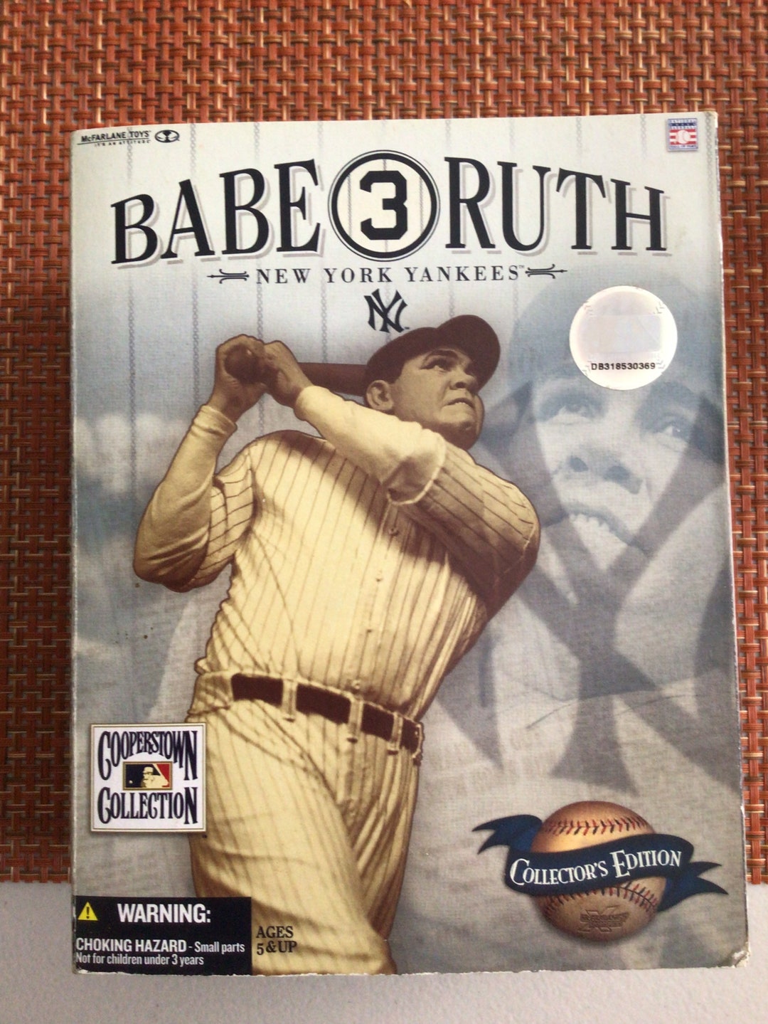 Mcfarlane Toys Babe Ruth Cooperstown Collection - Etsy