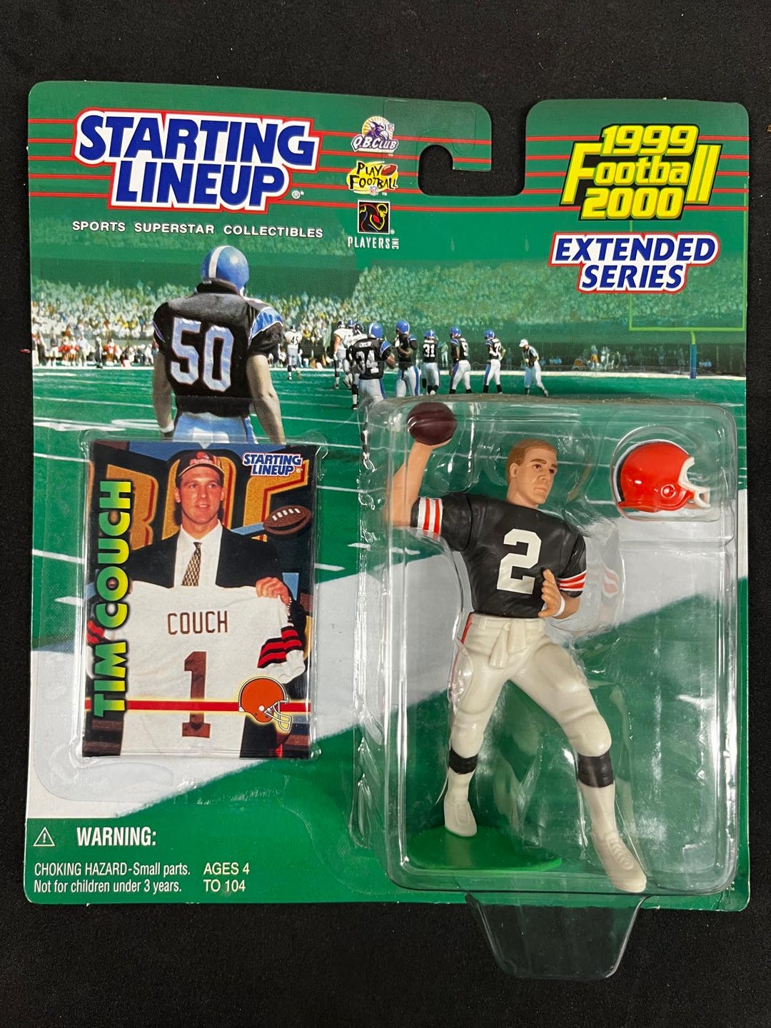 Tim Couch NFL Football Cleveland Browns (1999) Starting Lineup Extended ...