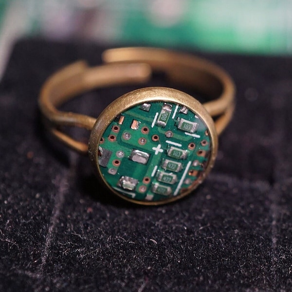Circuit Board Ring - Etsy