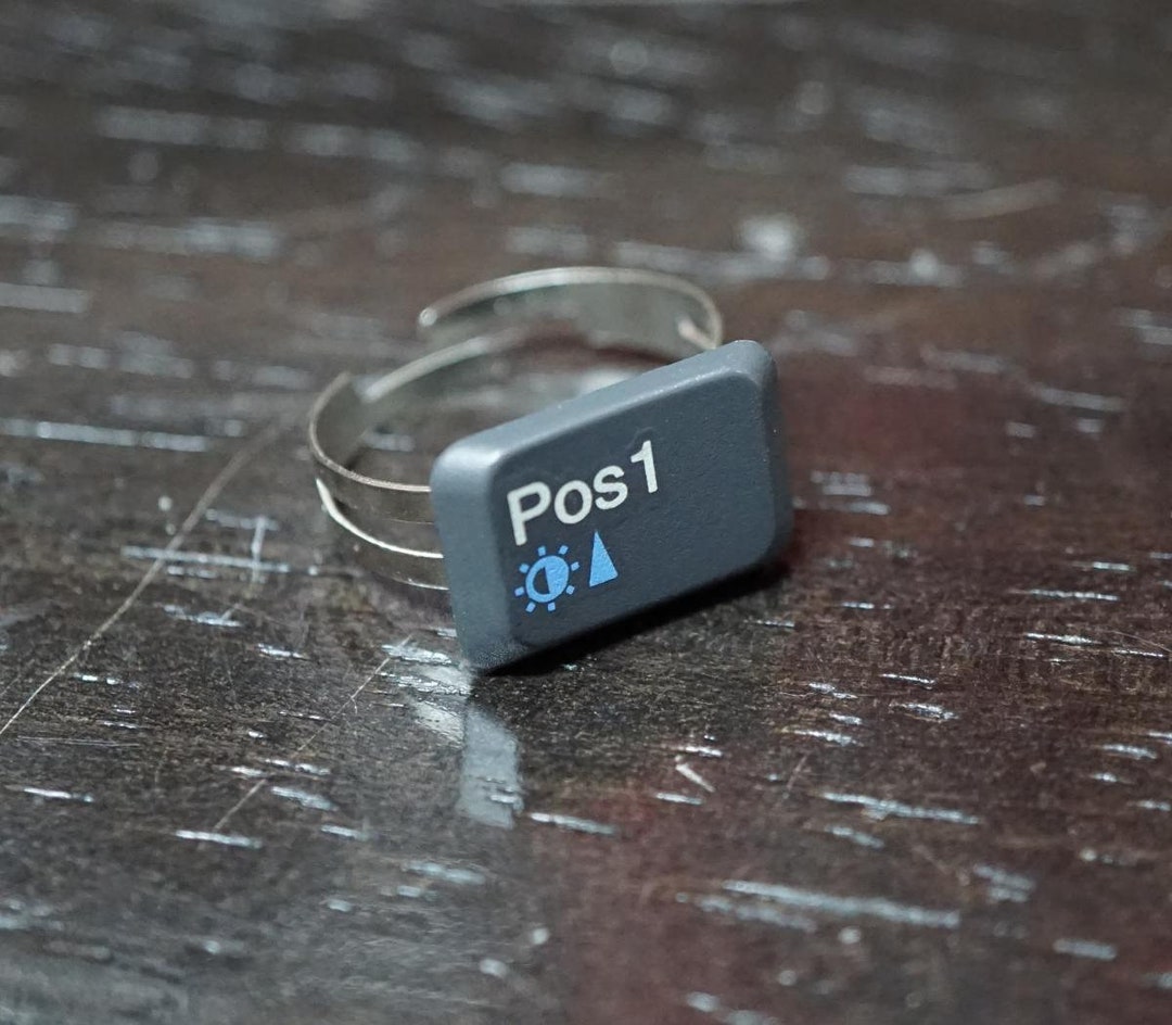 Upcycling Ring From Computer Keyboard Key Position 1 - Etsy