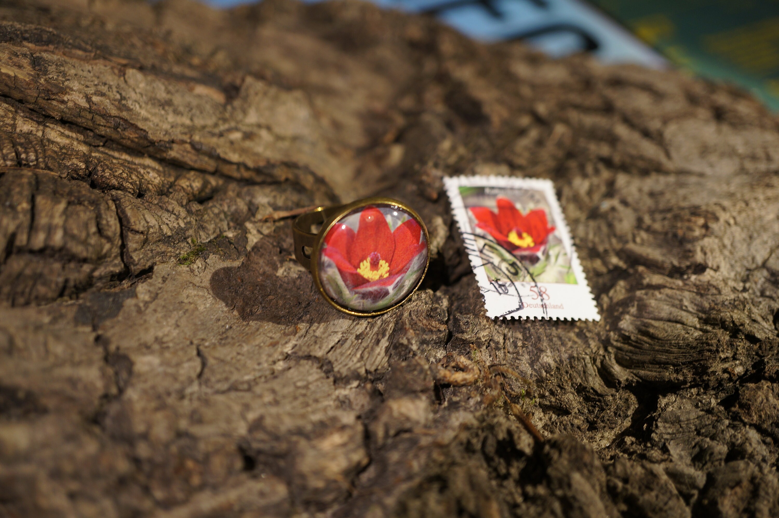 Upcycling Ring From Stamp cow Clamp - Etsy