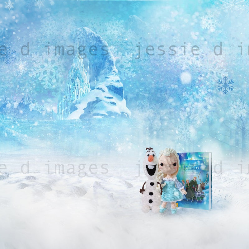 Frozen Background - Etsy