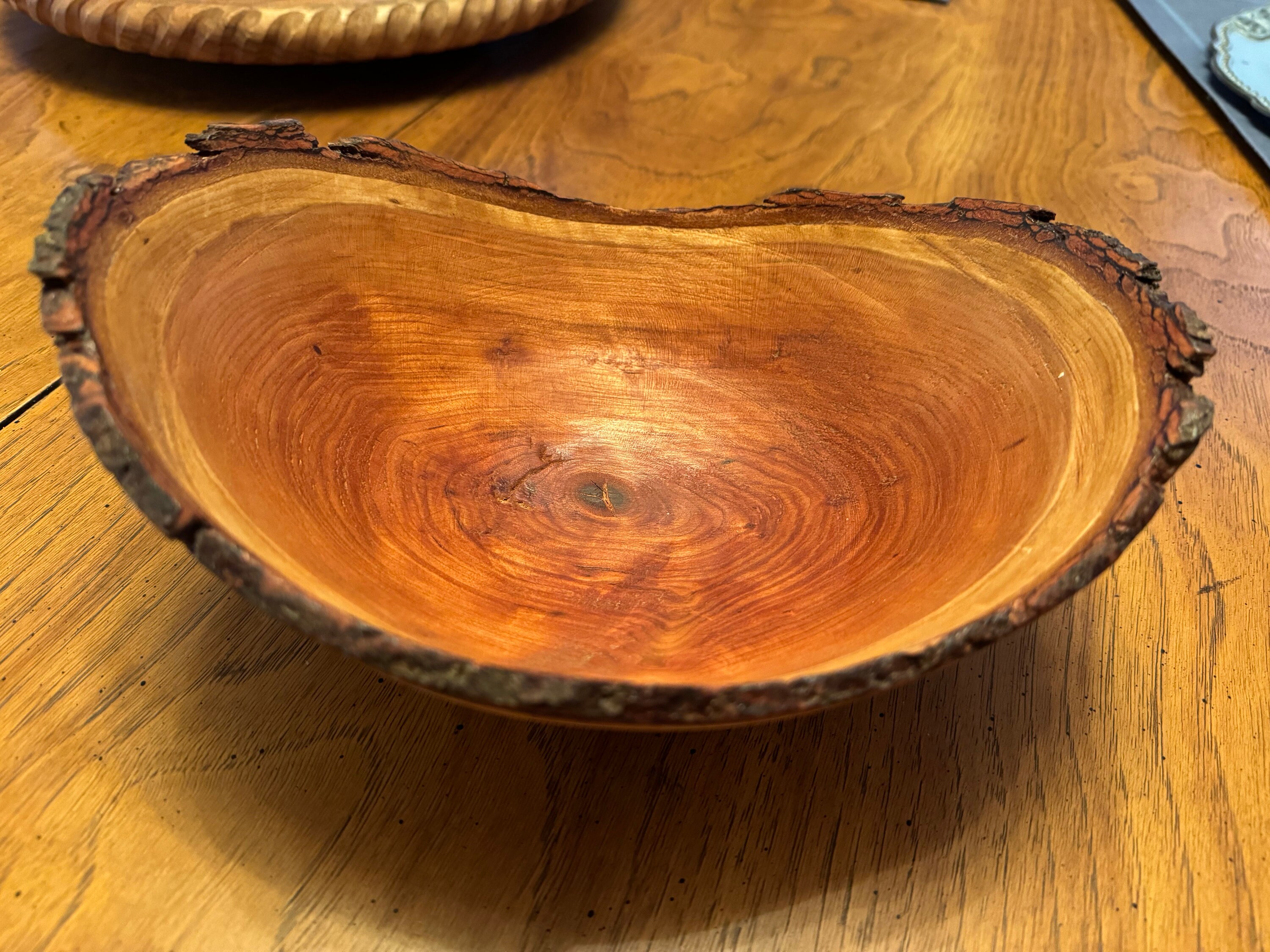 Live Edge Cherry Bowl - Etsy
