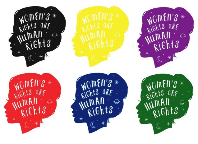 Women's Rights Are Human Rights Decal - Etsy