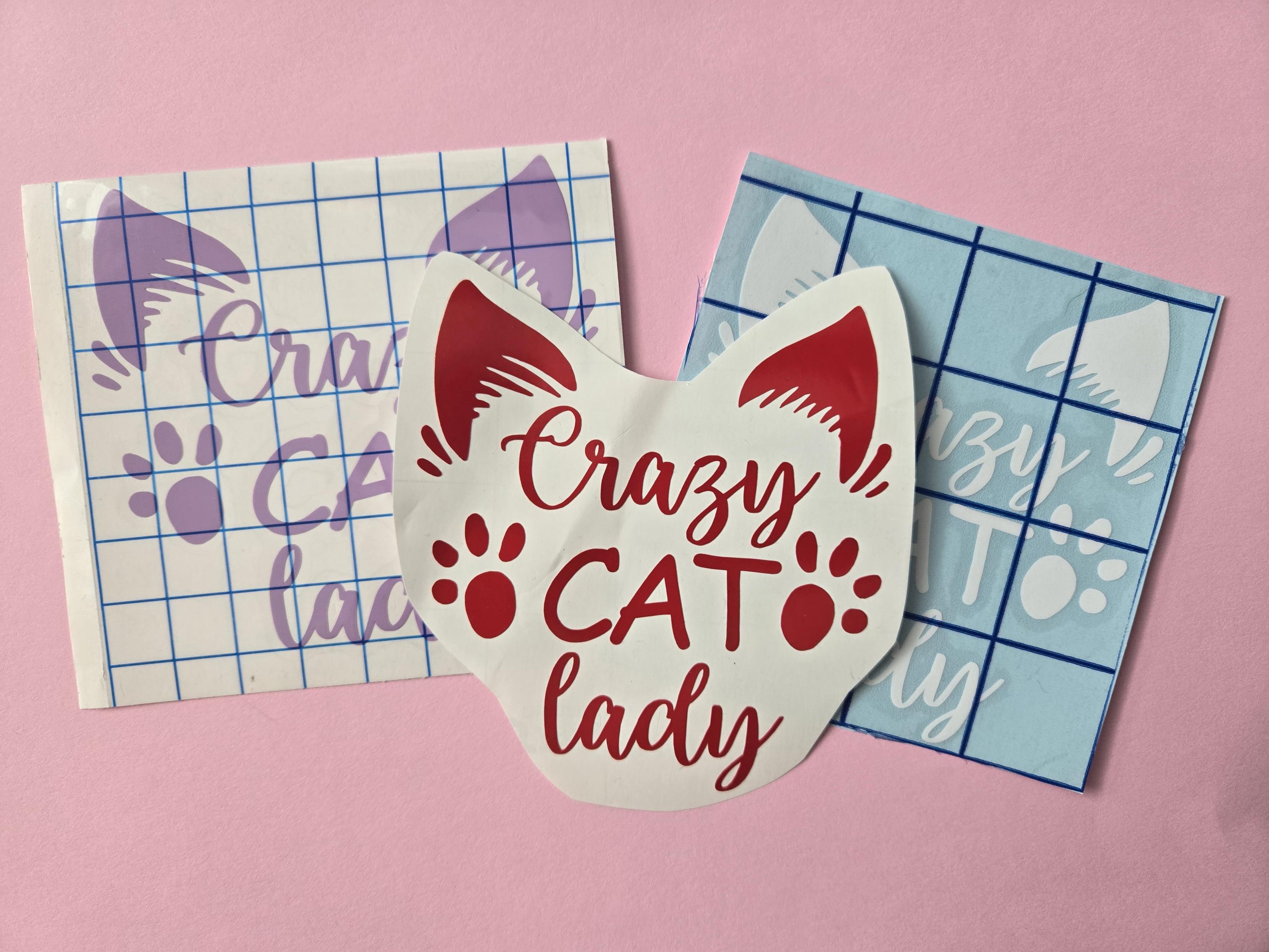 Crazy Cat Lady Car Decal - Etsy