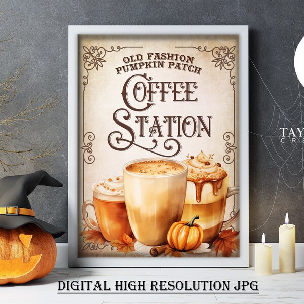 Coffee Bar Sign Printable - Etsy