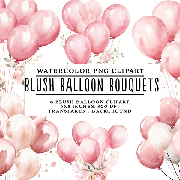 Balloon Clipart - Etsy