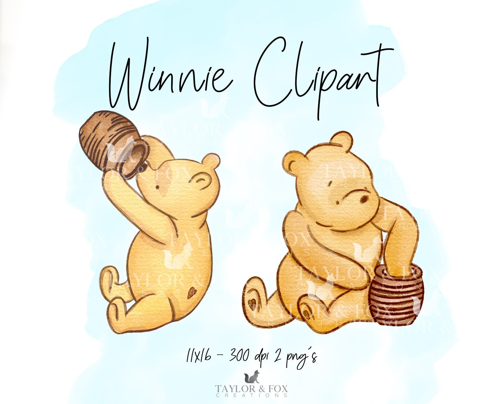 Winnie Clipart, Winnie Clipart, Winnie Png, Winnie the Pooh Rework ...