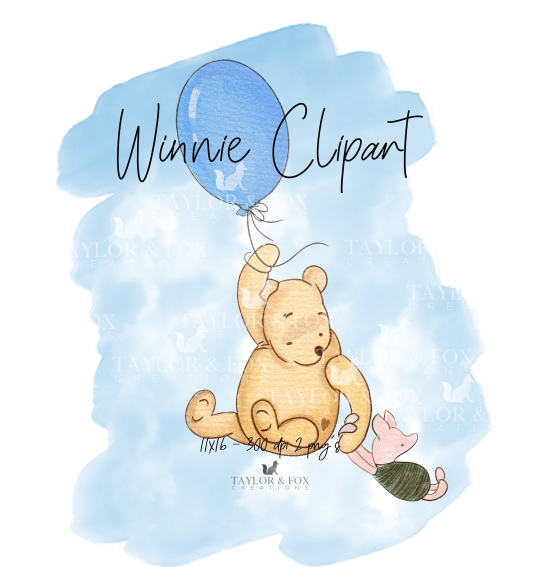 Winnie Clipart, Winnie Clipart, Winnie Png, Winnie the Pooh Rework ...