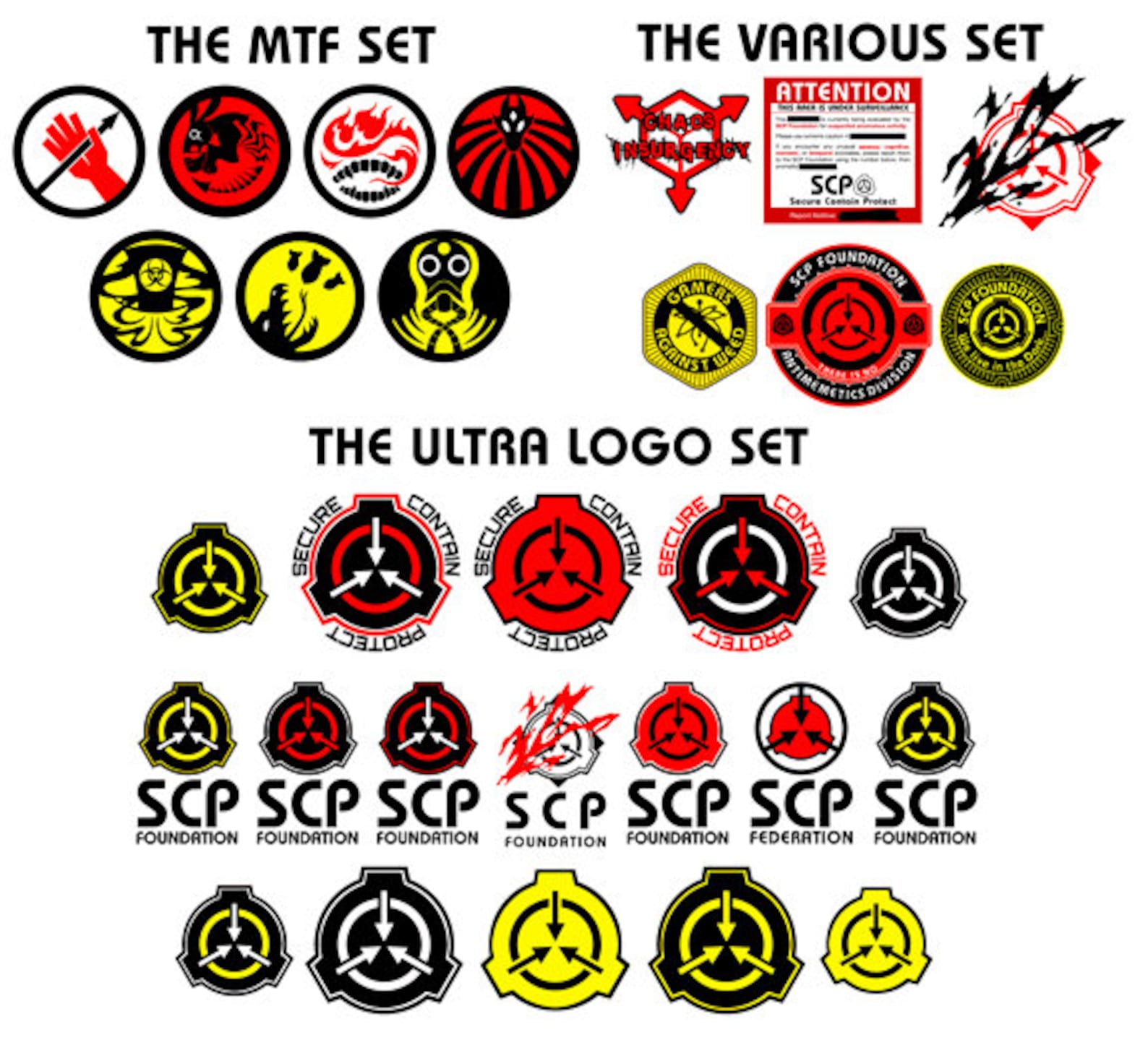 SCP 2020 Sticker Sets VOLUME 002 - Etsy UK
