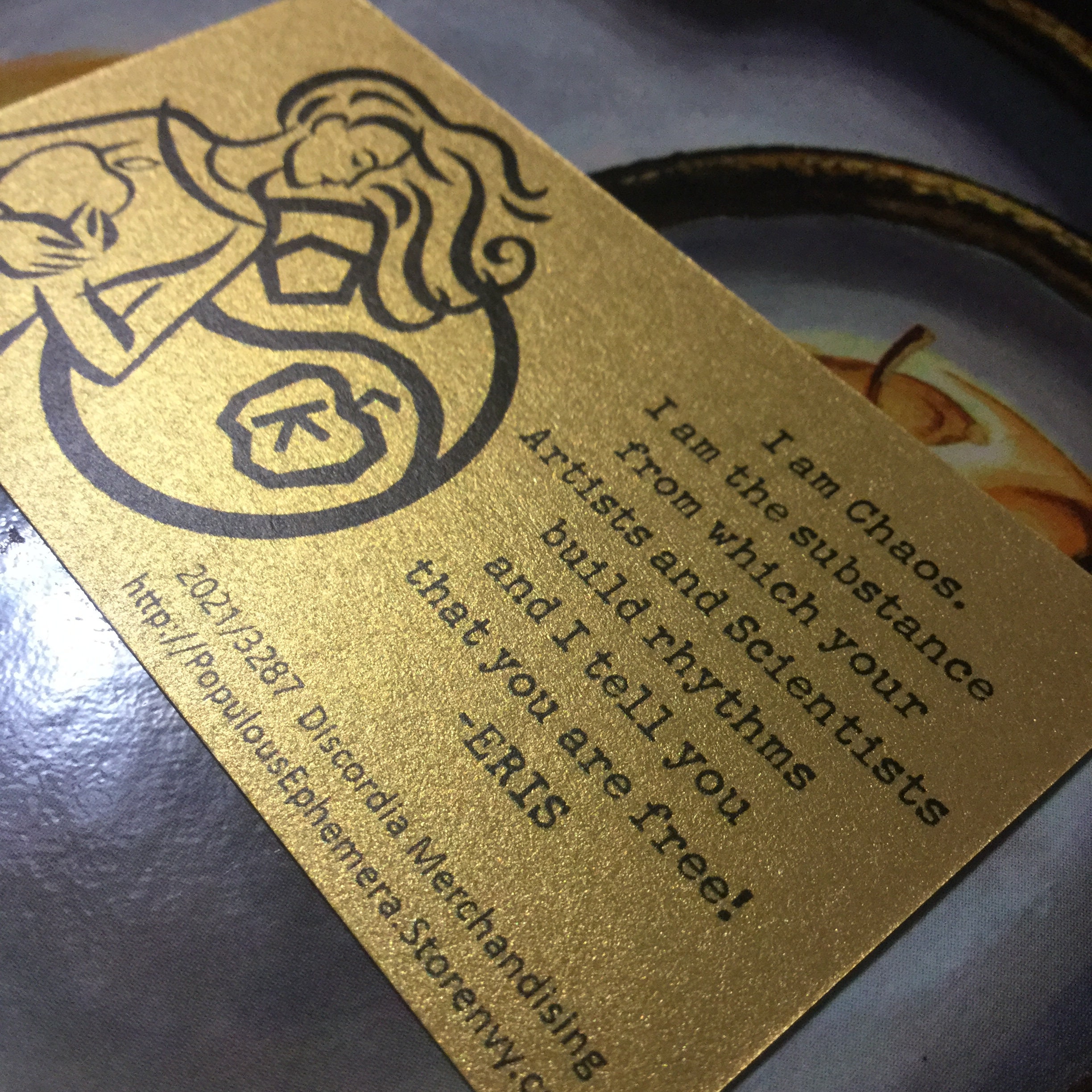 Discordian POPE Cards I AM CHAOS Edition - Etsy UK