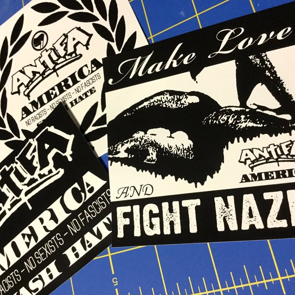 Antifa Bumper Sticker - Etsy
