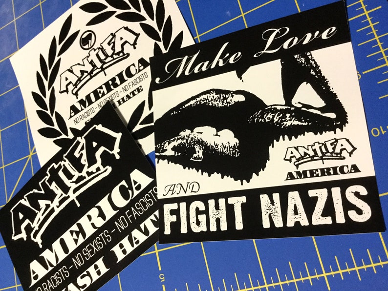 Antifa America Vinyl Sticker Pack V01 | Etsy