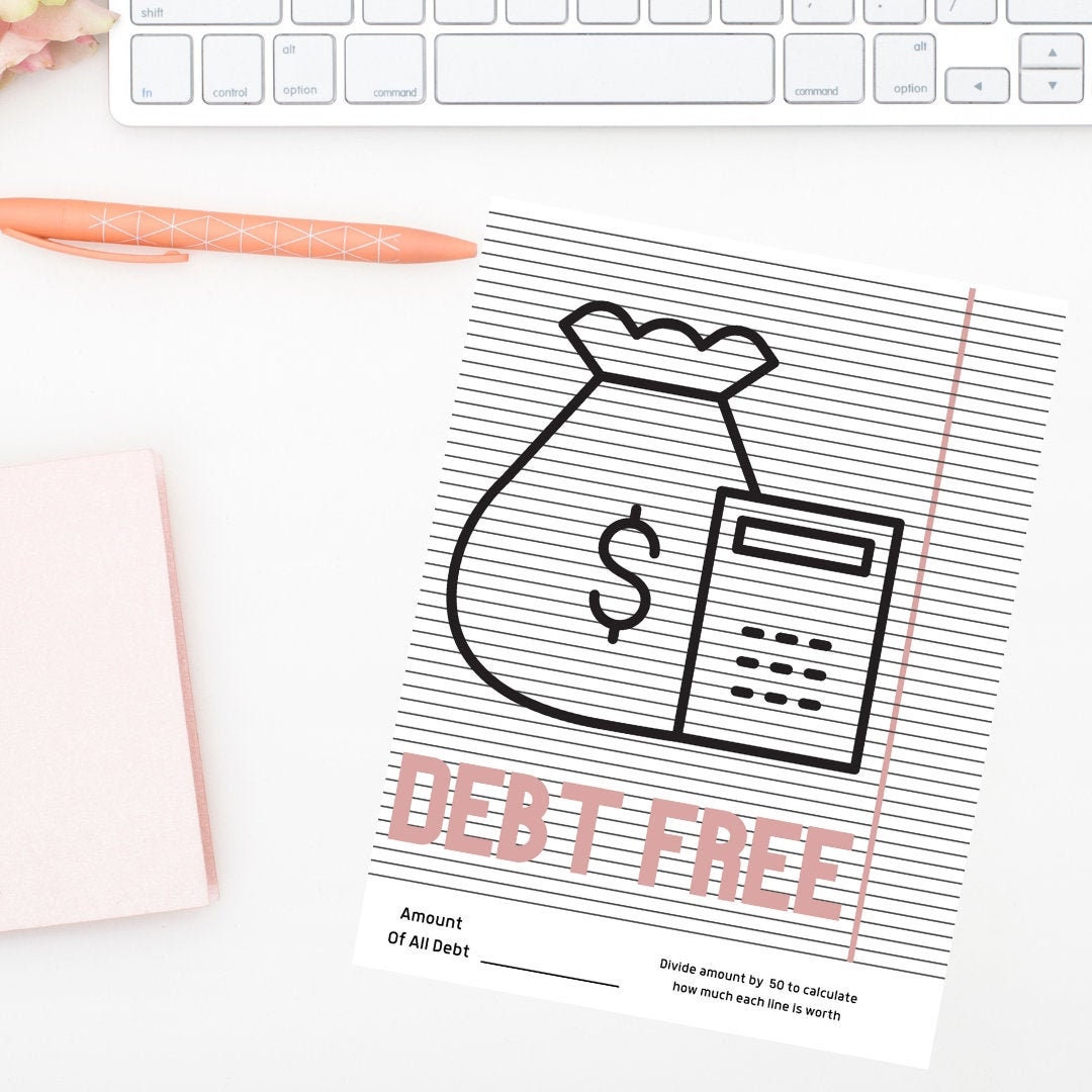 Debt Free Tracker | Debt Payoff | Debt Free Journey - Etsy