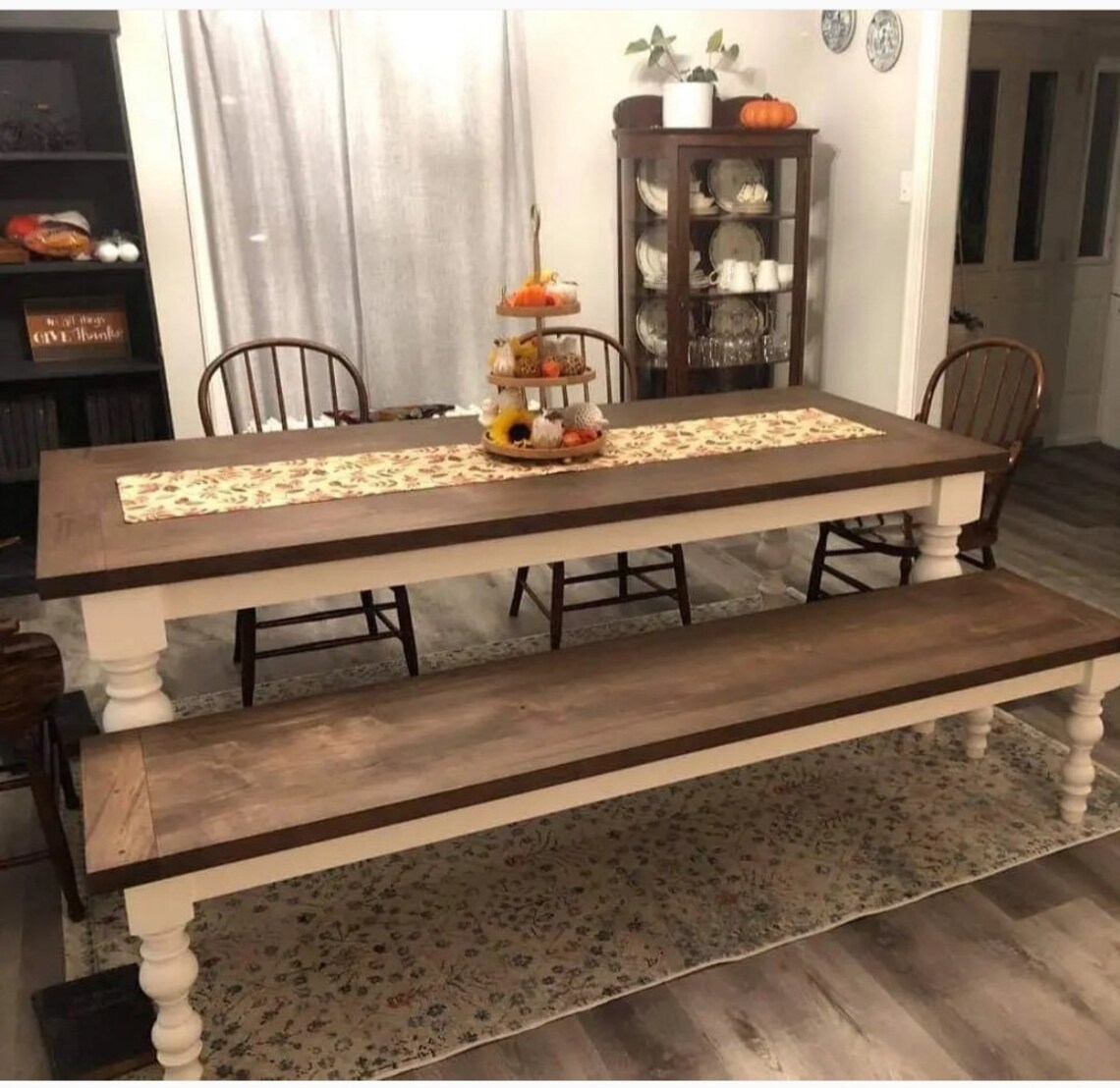 Modern Country Bench Legs 3.5 X 3.5 X 17 set of 4 Legs - Etsy