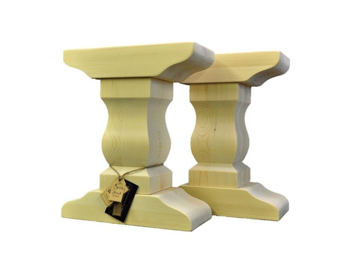 Bench Legs Woodlegs Hand Turned Legs Unfinished Bench Legs - Etsy Canada