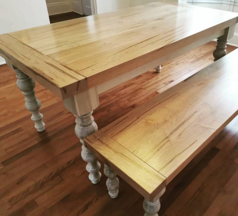 Modern Country Bench Legs: Eastern White Pine, Poplar Hardwood (set of ...