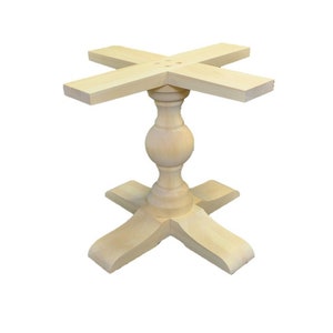 Turned Pedestal Dining Table Base - Etsy