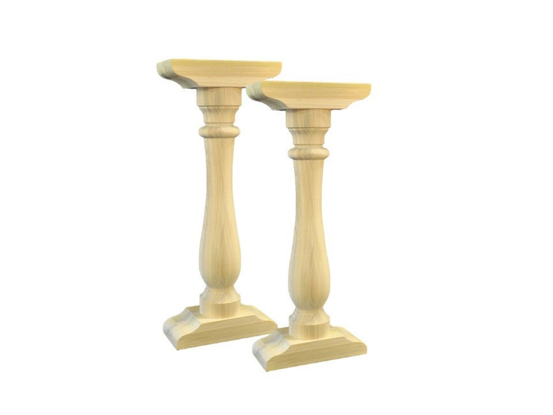 Balustrade Sofa Table Legs / Entryway Table Legs - Etsy