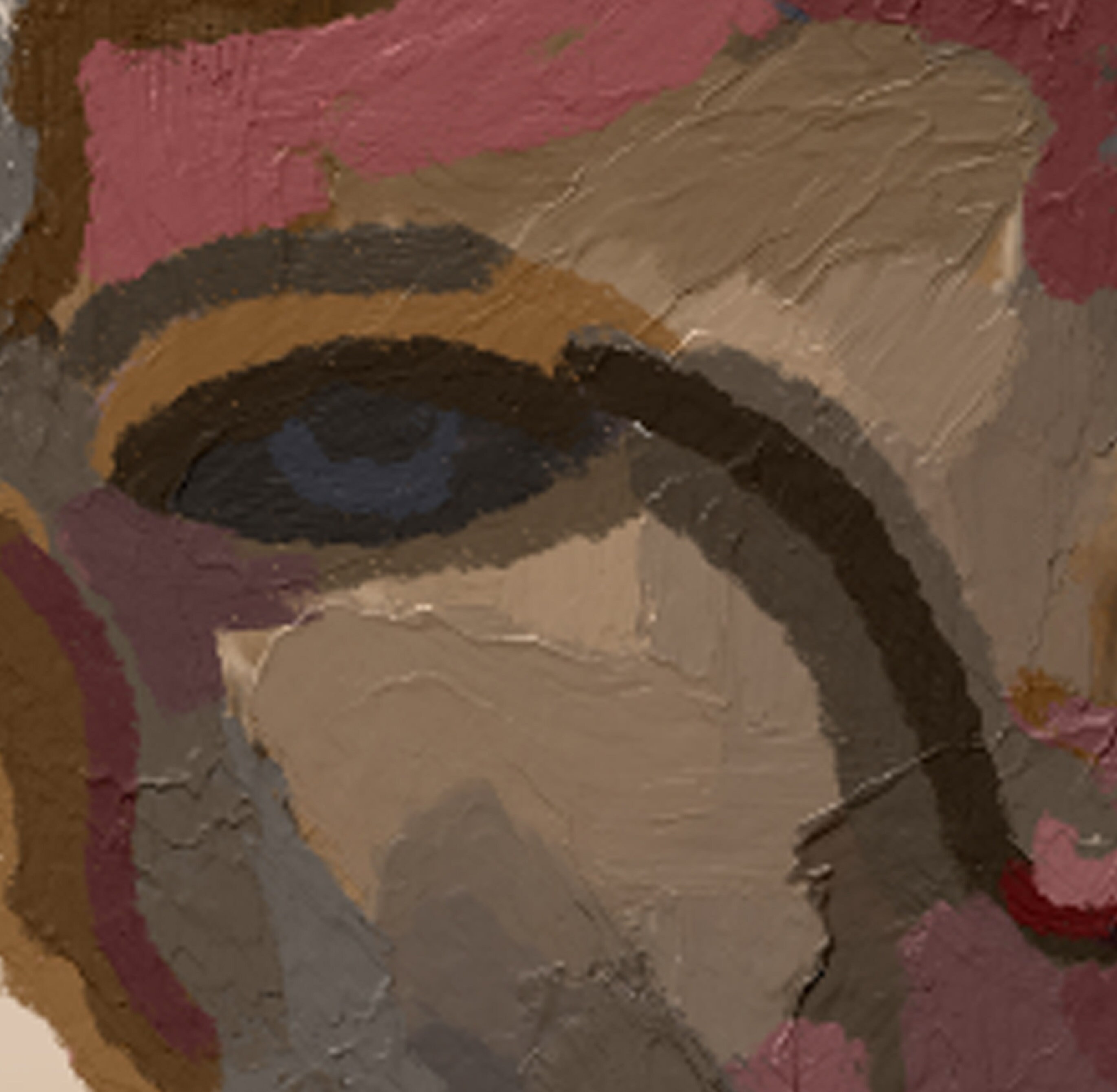 Abstract Expression Portrait, Oil Painting, Figurative Painting ...