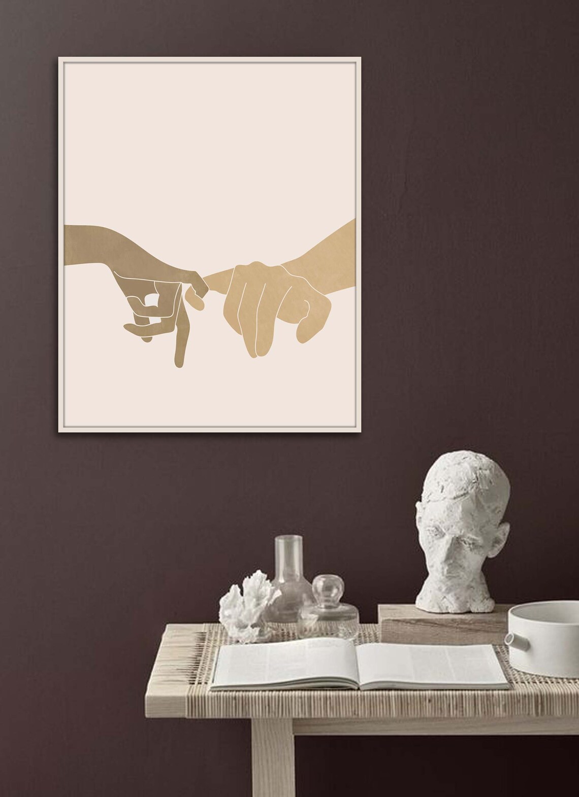 Pinky Swear Printable-lover's Hands-terra Color Hands-pinky Promise ...