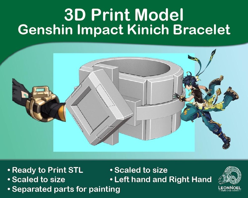 Kinich Bracelet 3D Print Model - Etsy