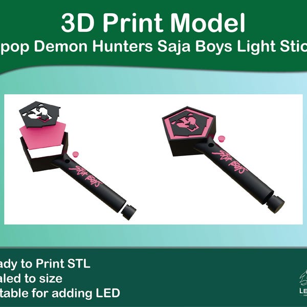 Kpop Demon Hunters 3d Stl File - Etsy