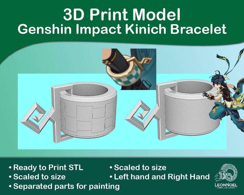 Kinich Bracelet 3D Print Model - Etsy