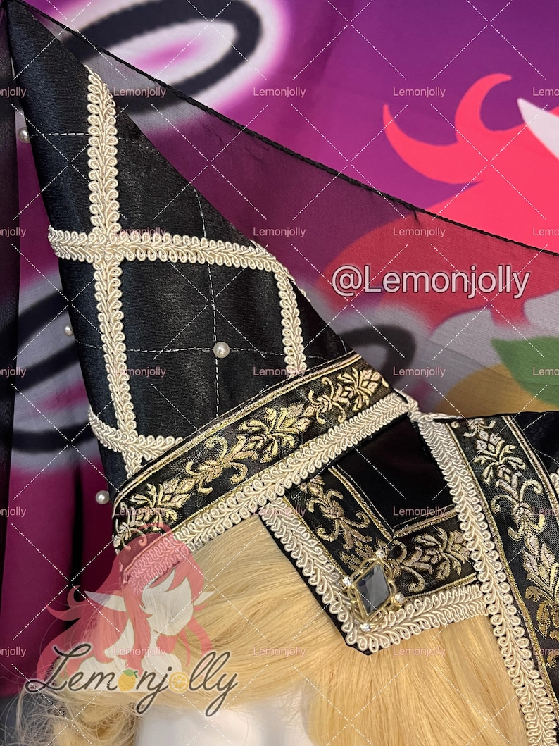 Customize Medieval Double Horn Hennin Princess / Witch Double Cone ...