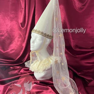 Customize Medieval Hennin Princess / Clown / Witch Hat Atelier Cosplay ...