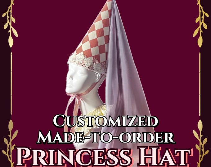 Customize Medieval Hennin Princess / Clown / Witch Hat Atelier Cosplay ...