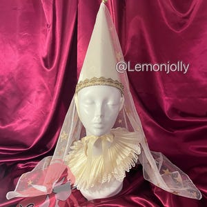 Customize Medieval Hennin Princess / Clown / Witch Cone Pointy Hat - Etsy