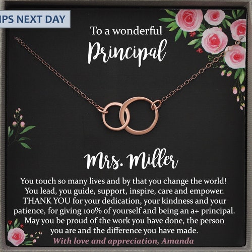 Principal Gift Personalized Principal Appreciation Gift for - Etsy
