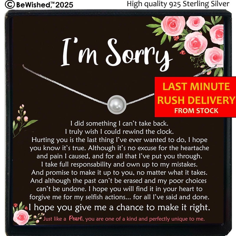 Im Sorry Daughter Card - Etsy